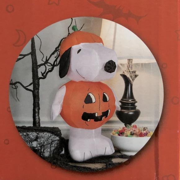 Disney | Holiday | Peanuts Snoopy In Pumpkin Costume Airdorable ...